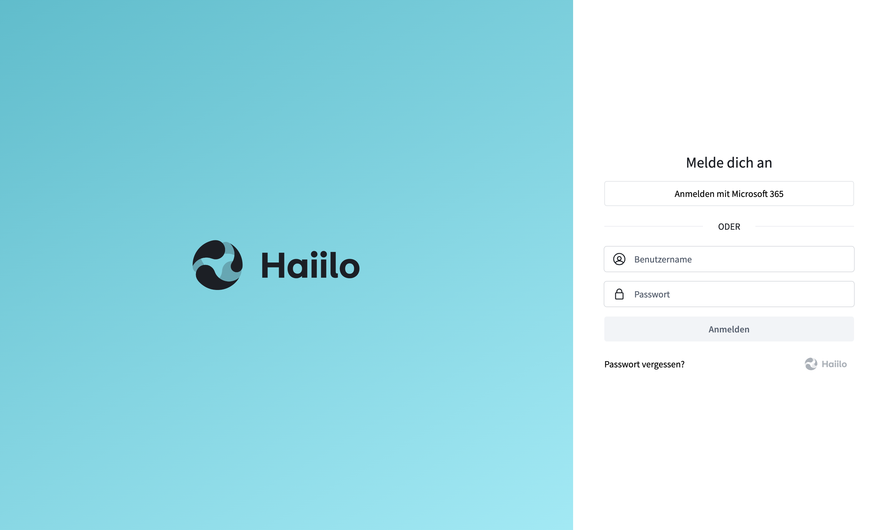 An- oder Abmelden – Haiilo Support Center