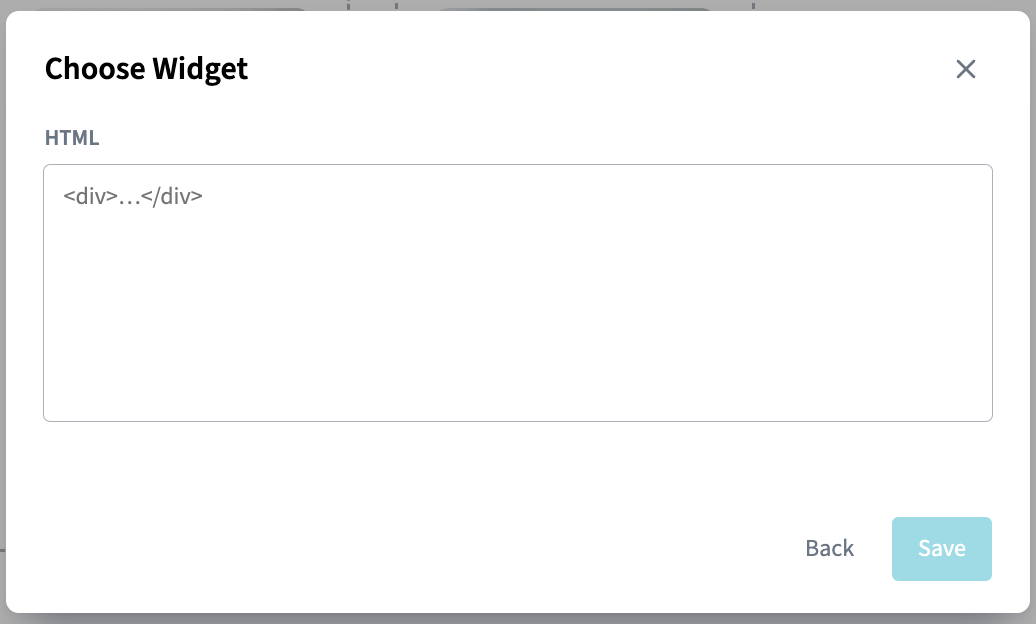 HTML widget – Haiilo Support Center