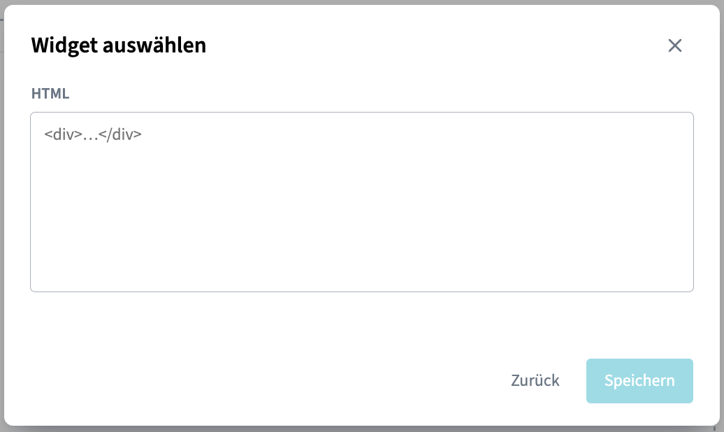HTML Widget – Haiilo Support Center