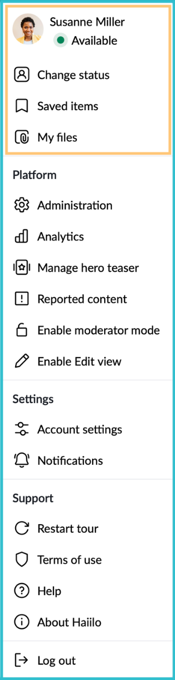 Navigating the platform – Haiilo Support Center