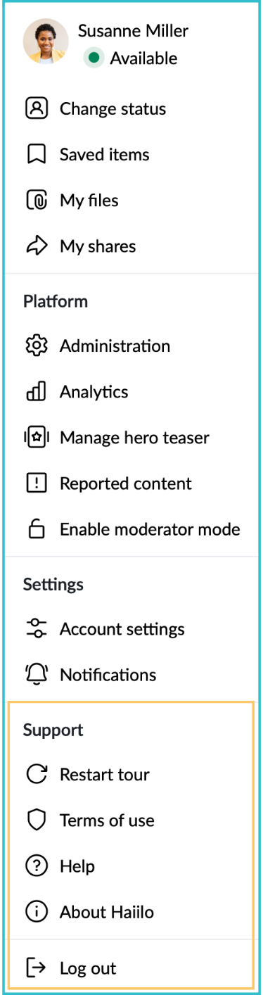 Navigating the platform – Haiilo Support Center