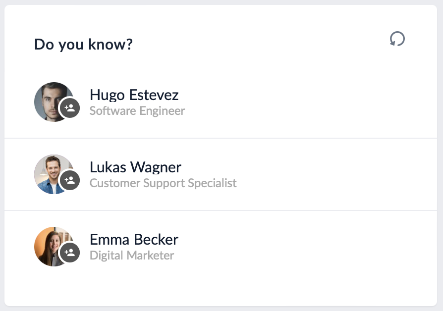Do you know? widget – Haiilo Support Center