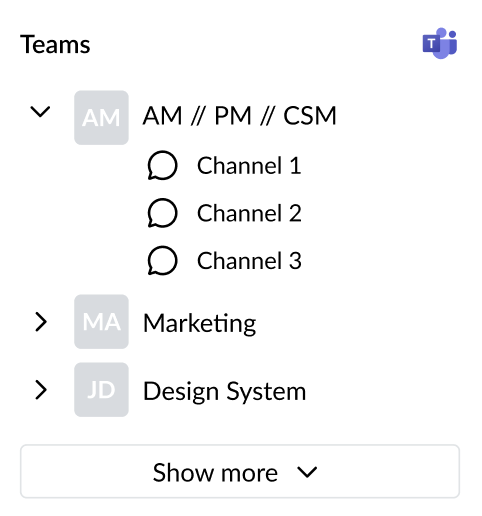 MS Teams widget – Haiilo Support Center