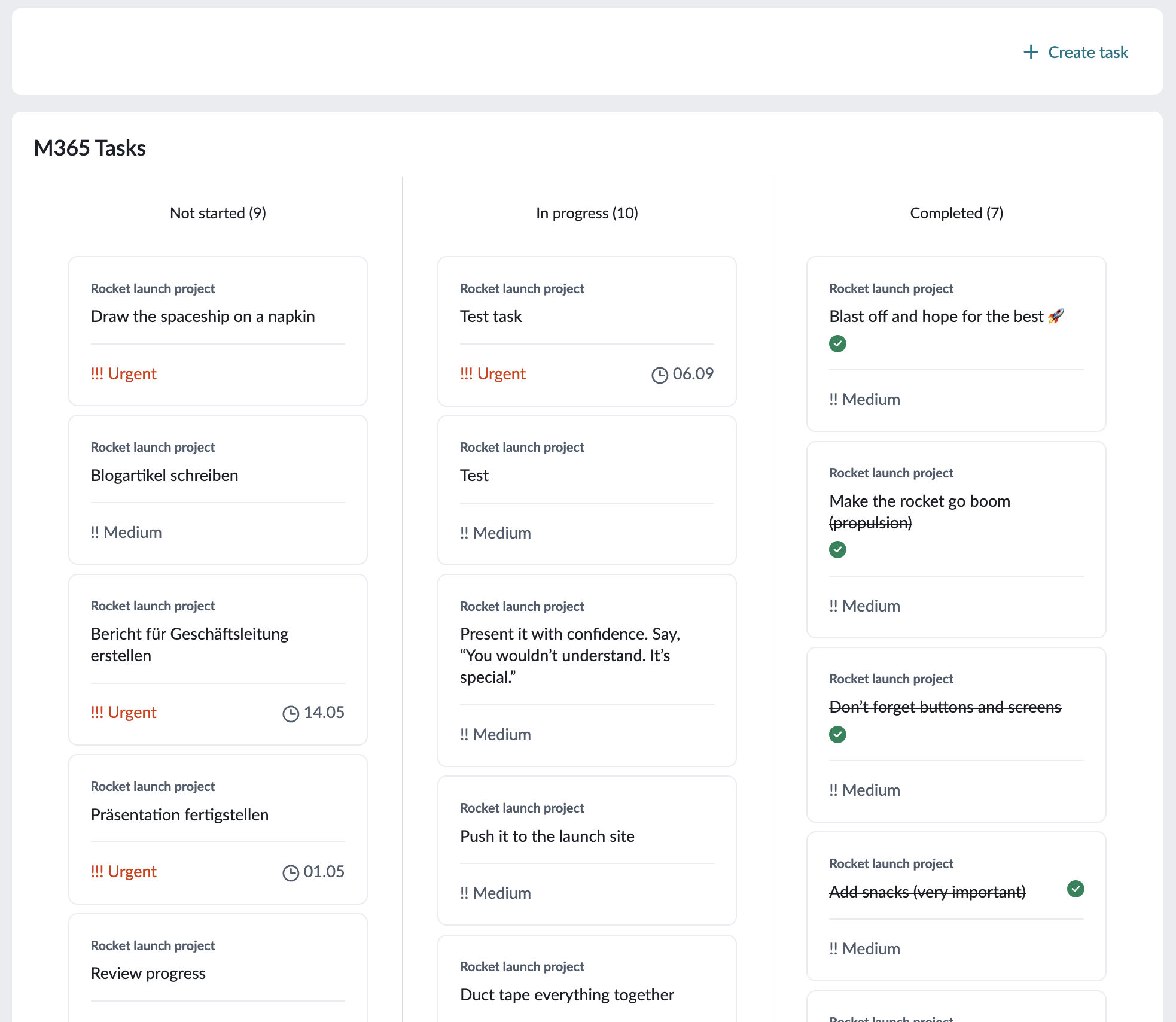 M365 Tasks app overview – Haiilo Support Center