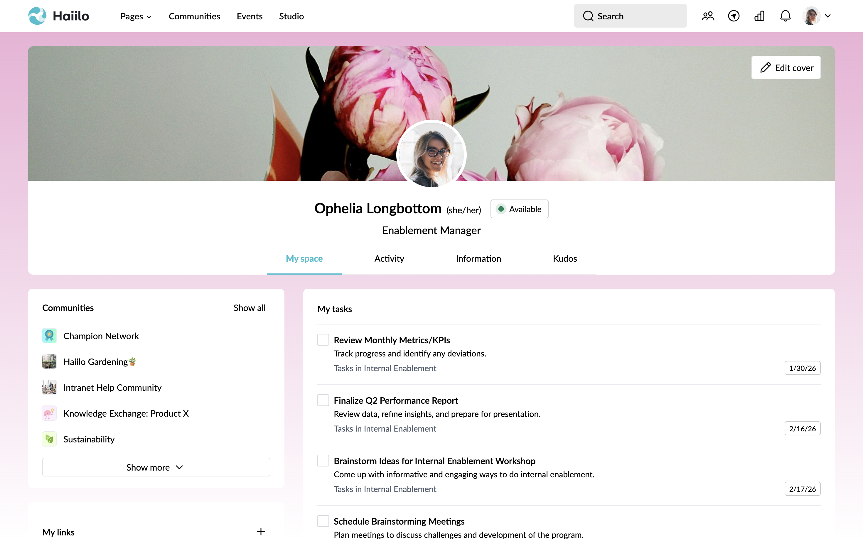 Setting up the Employee Space – Haiilo Support Center